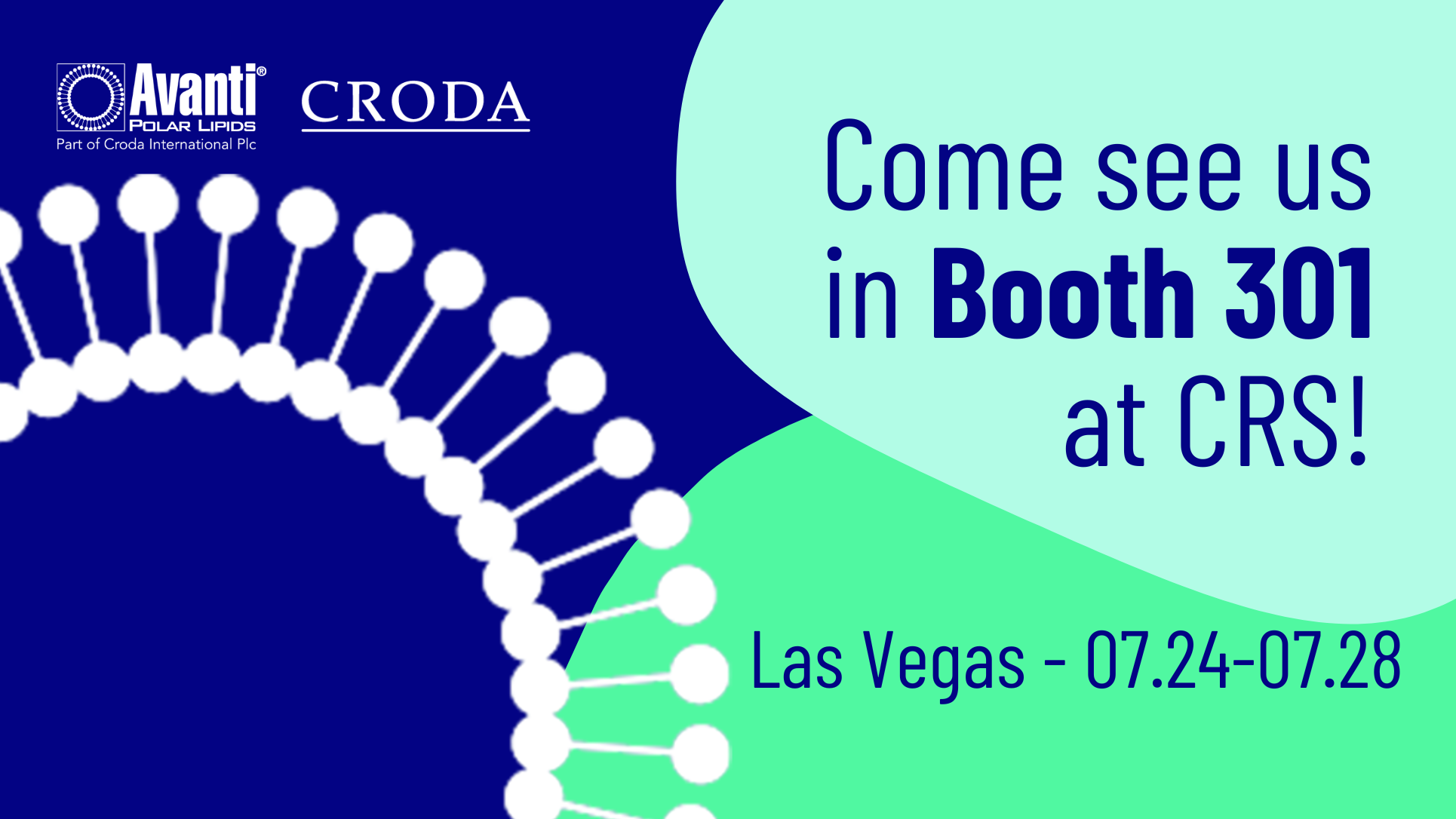 We can't wait to see you at CRS! | Avanti Research